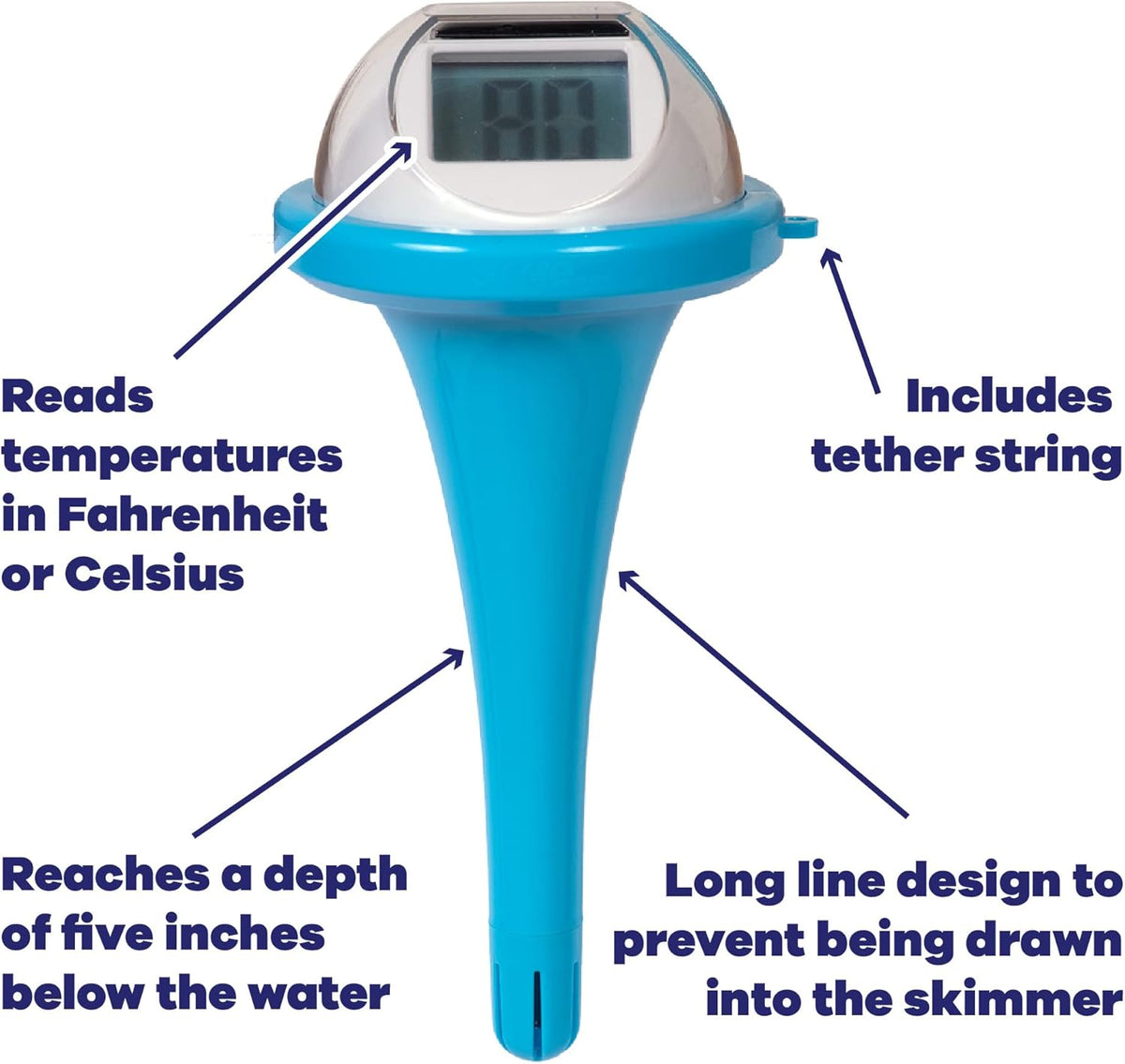 GAME Solar Digital Pool & Spa Thermometer 14000-6Q-01 – Budget Pools