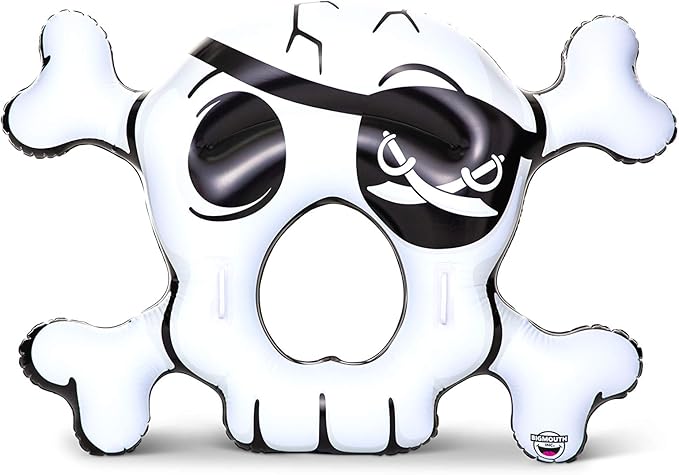 Big Mouth Inc Skull & Crossbones Inflatable Pool Float BMKF-0004-DISC ...