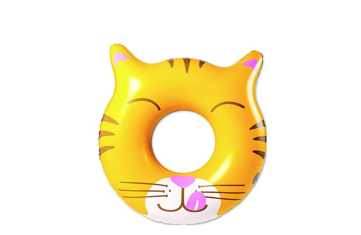 Big Mouth 4' Wide Large Cat Face Inflatable Pool Float BMPF-0171 ...