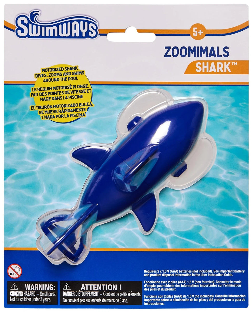 SwimWays Zoomimals Shark Diving & Torpedo Toy 6069497 – Budget Pools